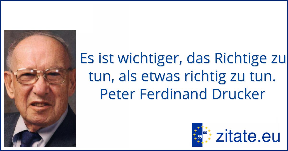 Peter Ferdinand Drucker | zitate.eu