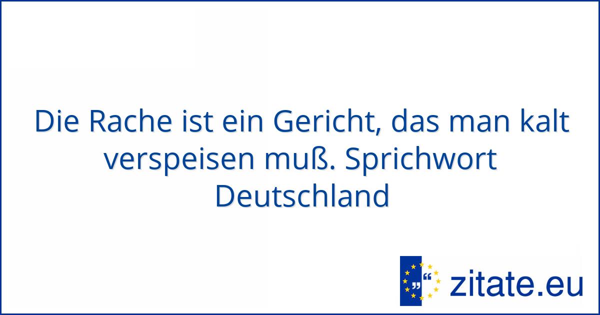 Sprichwort Deutschland | zitate.eu